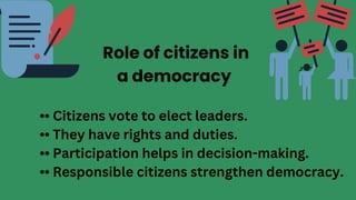 What is Government? Levels, Types, and Role of Citizens Explained | PDF