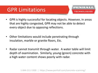 GPR for Concrete Inspection | PPTX