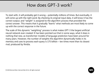 What Is GPT-3 And Why Is It Revolutionizing Artificial Intelligence? | PPT