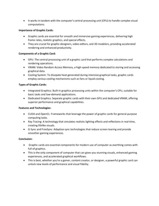 What is graphic card.docx