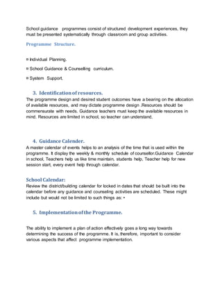 What is guidance ? | DOCX