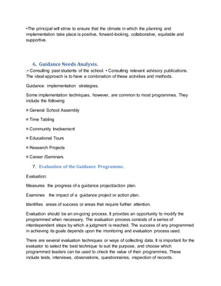 What is guidance ? | DOCX