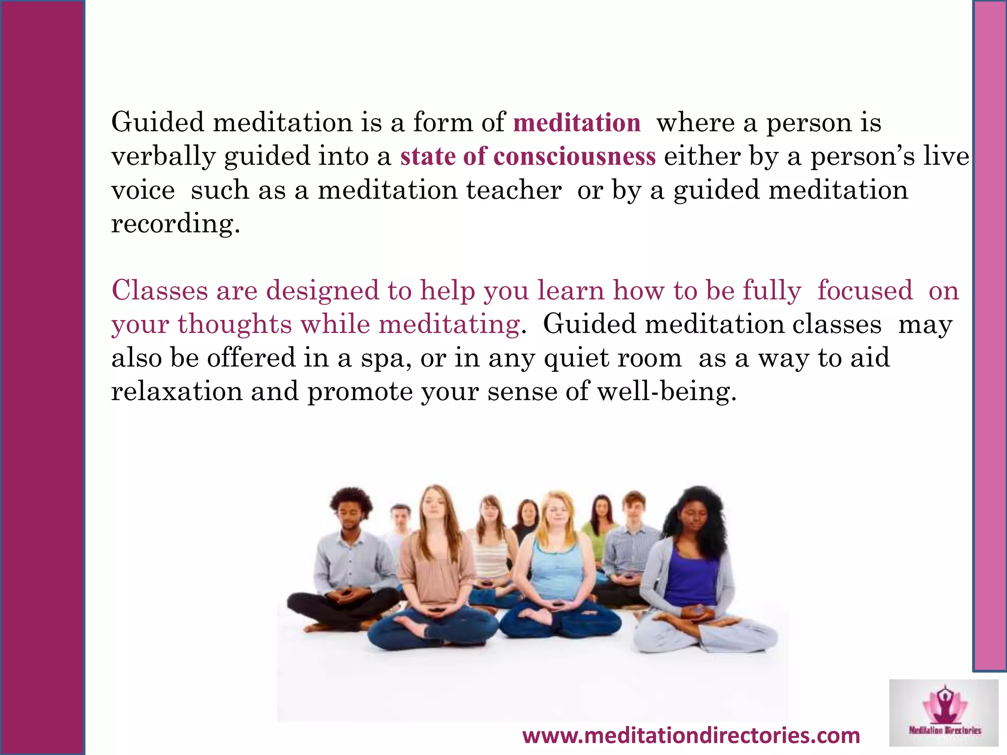 What is Guided Meditation | PPT