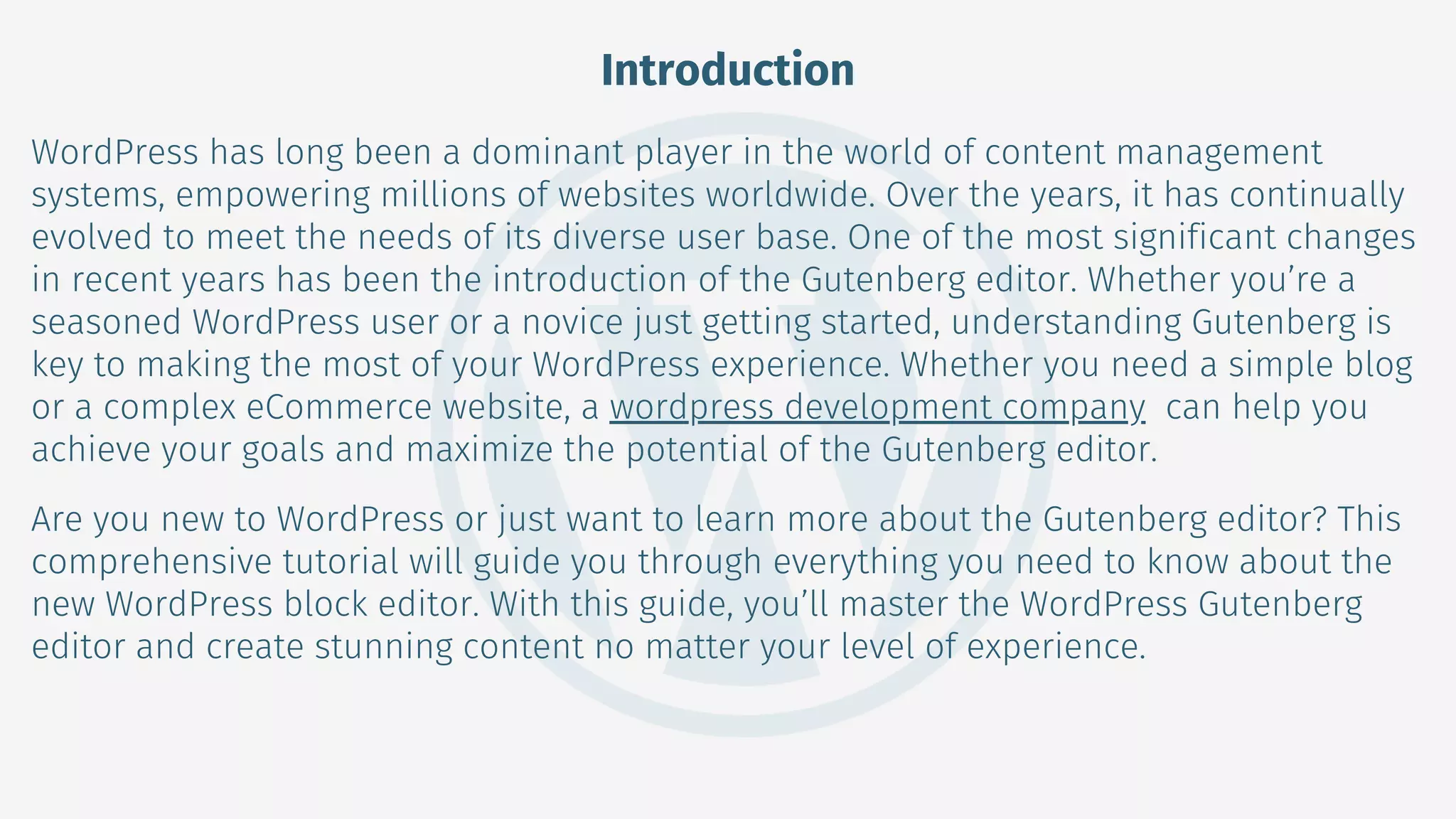 What is Gutenberg A Modern WordPress Block Editor.pdf