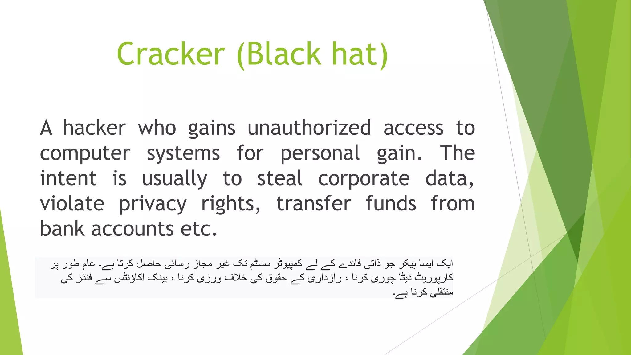 What is hacking | PPT