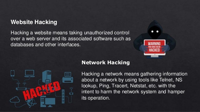 What is hacking? and Types of hacking?