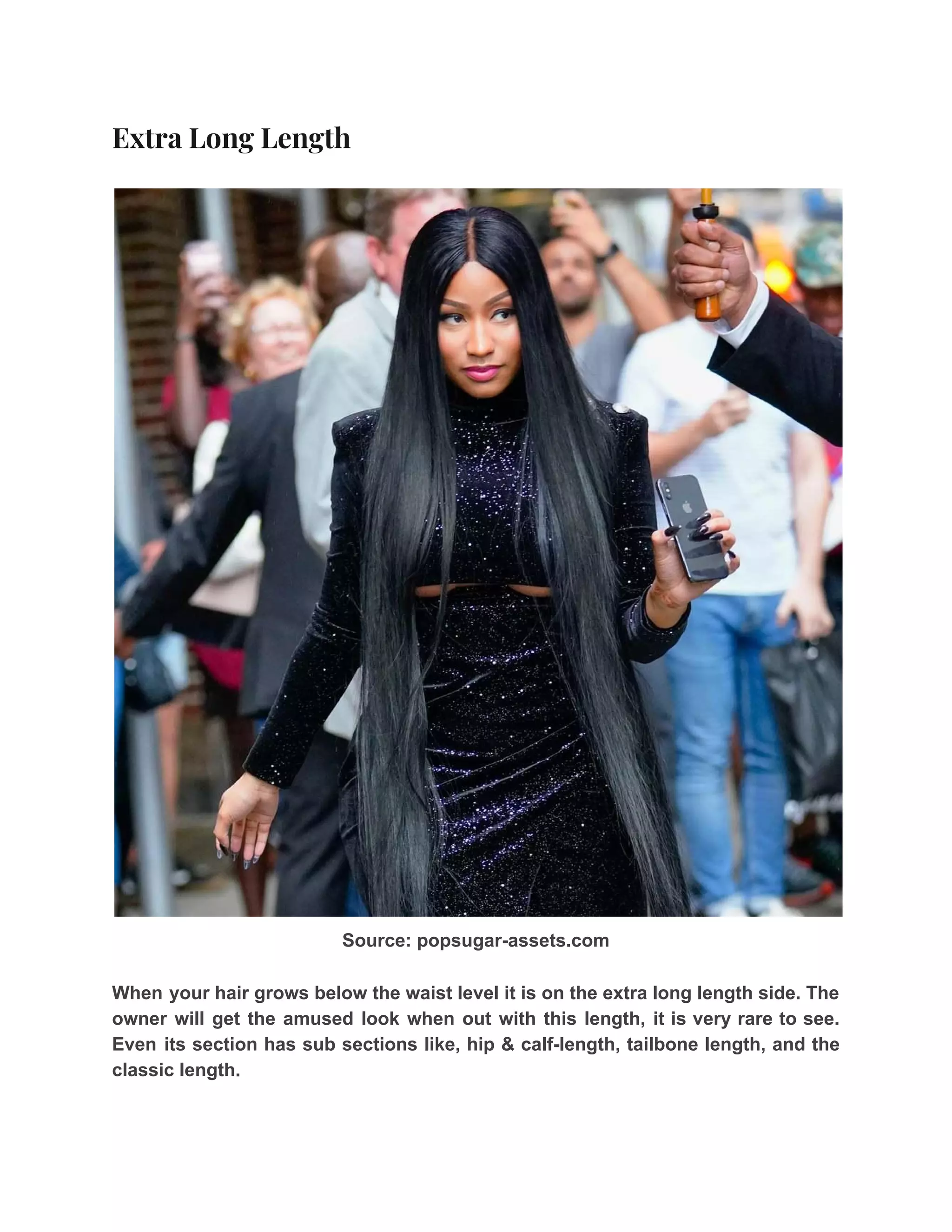 What is hair length chart – detailed guide on its uses | PDF