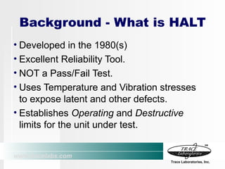 What is HALT? | PPT