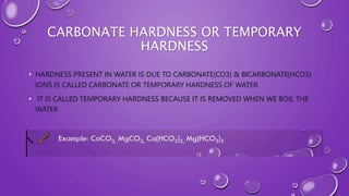 What is hardness of water.pptx