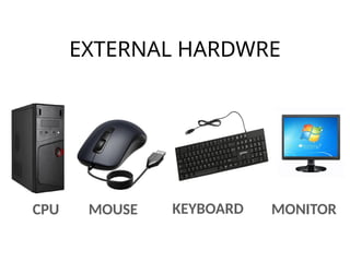 WHAT IS HARDWARE.pptx definition of hardware and software | PPTX