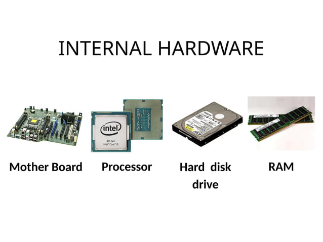 WHAT IS HARDWARE.pptx definition of hardware and software | PPTX | Operating Systems | Computer ...