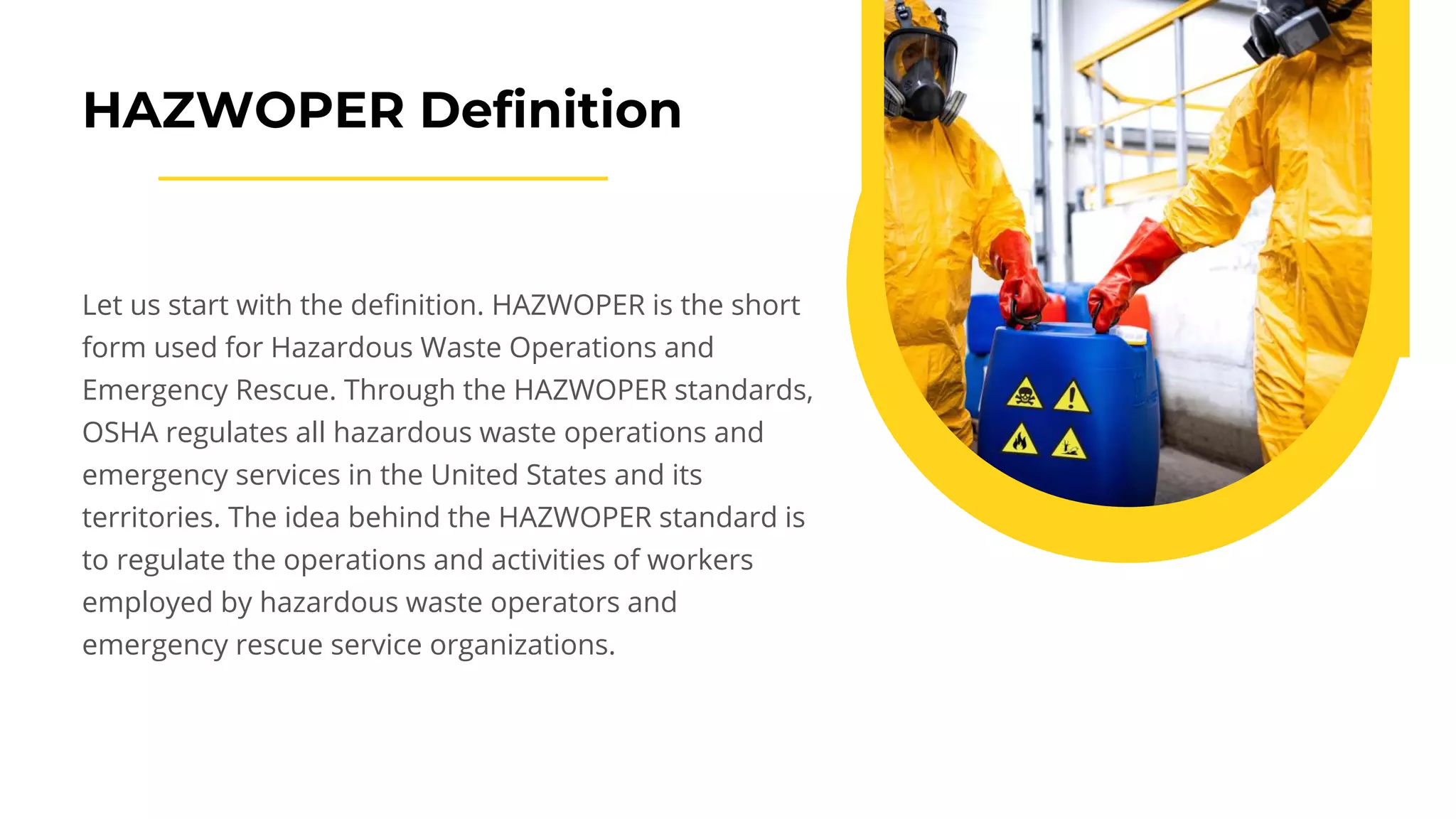 What is HAZWOPER and What is its Purpose | PDF