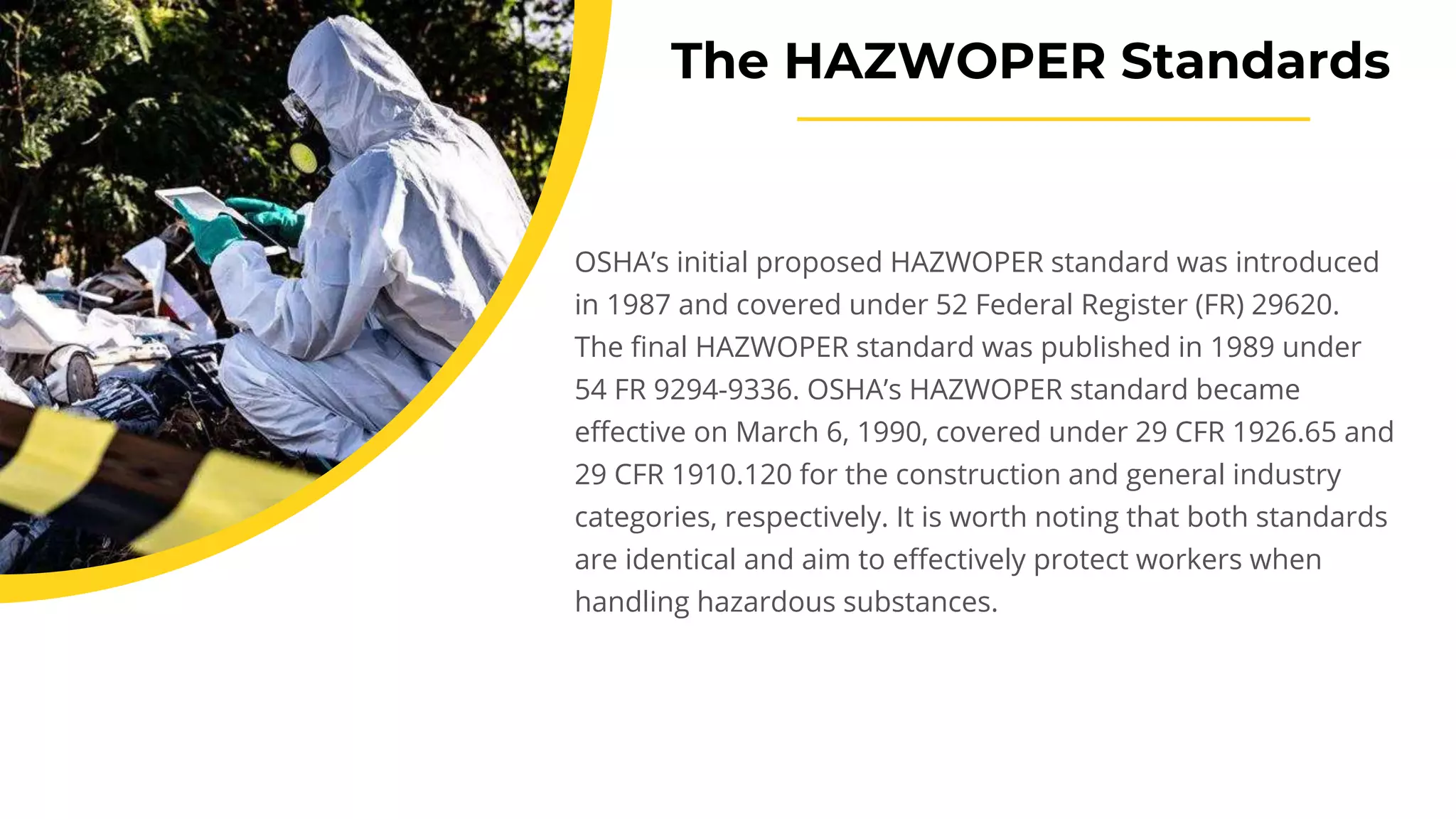 What is HAZWOPER and What is its Purpose | PDF