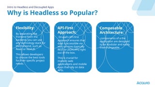 What is Headless and headless 101 at Acquia | PPT