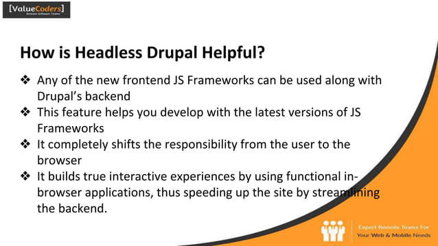 What is headless drupal? | PPT