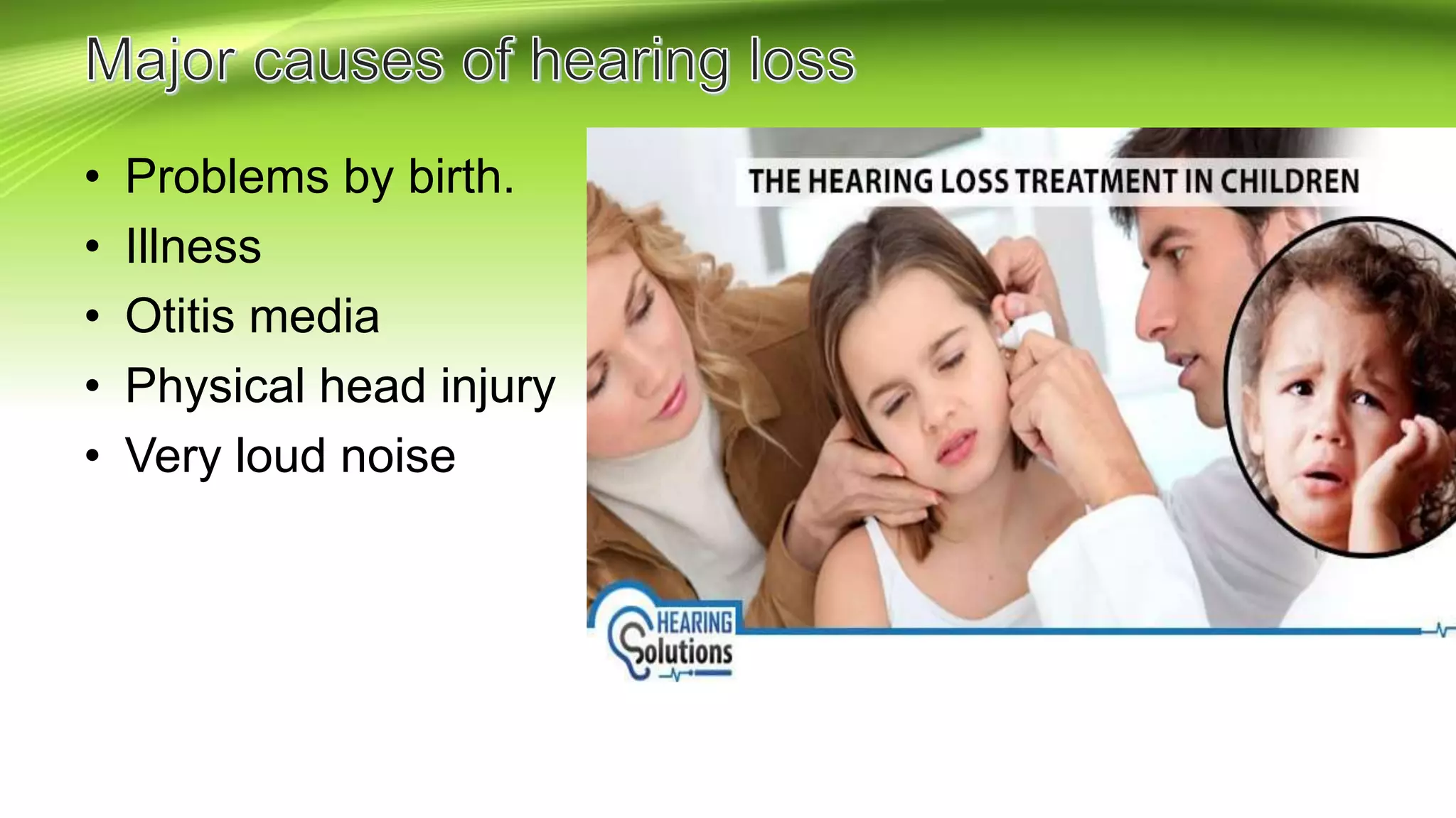Hearing loss and types of Hearing loss | PPTX