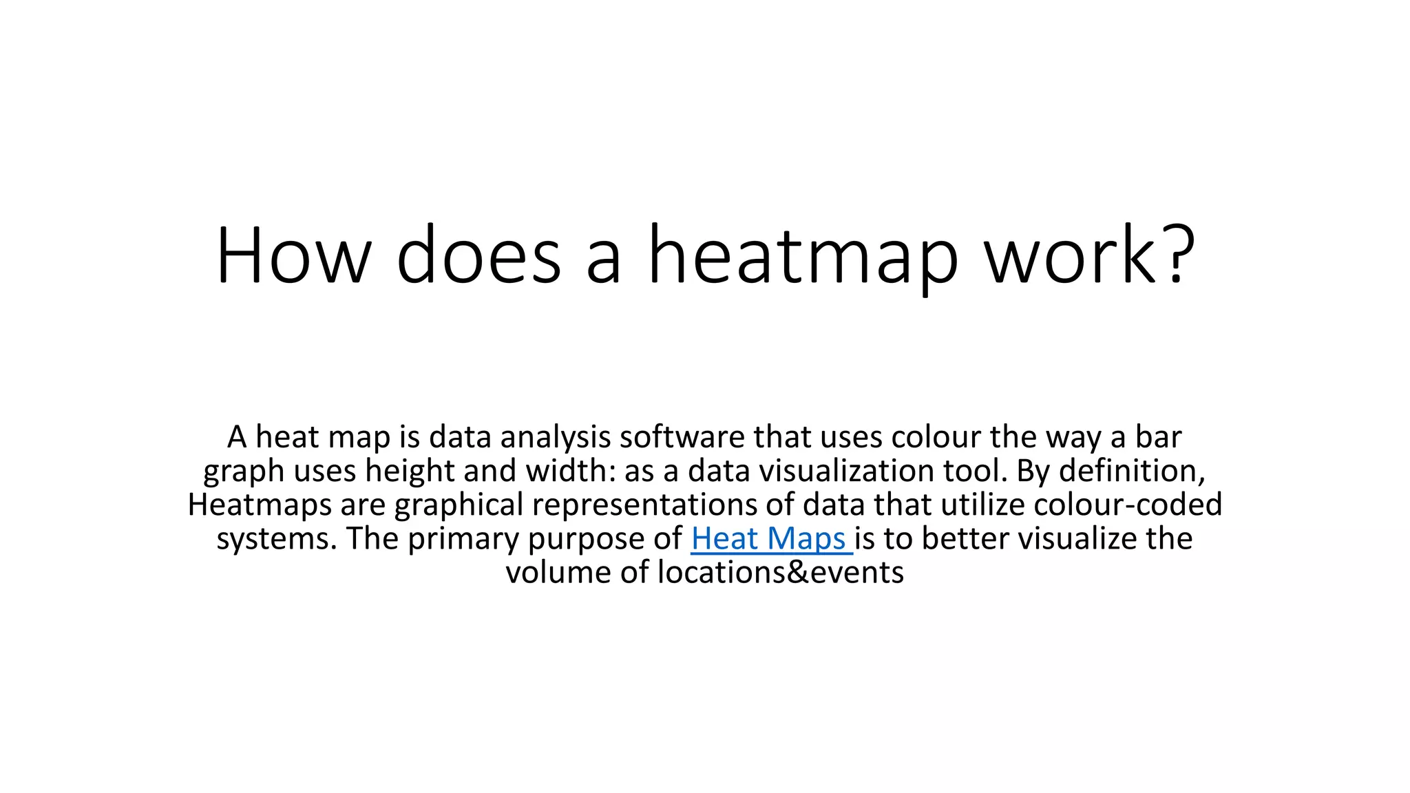What Is Heatmap Analysis? | PDF