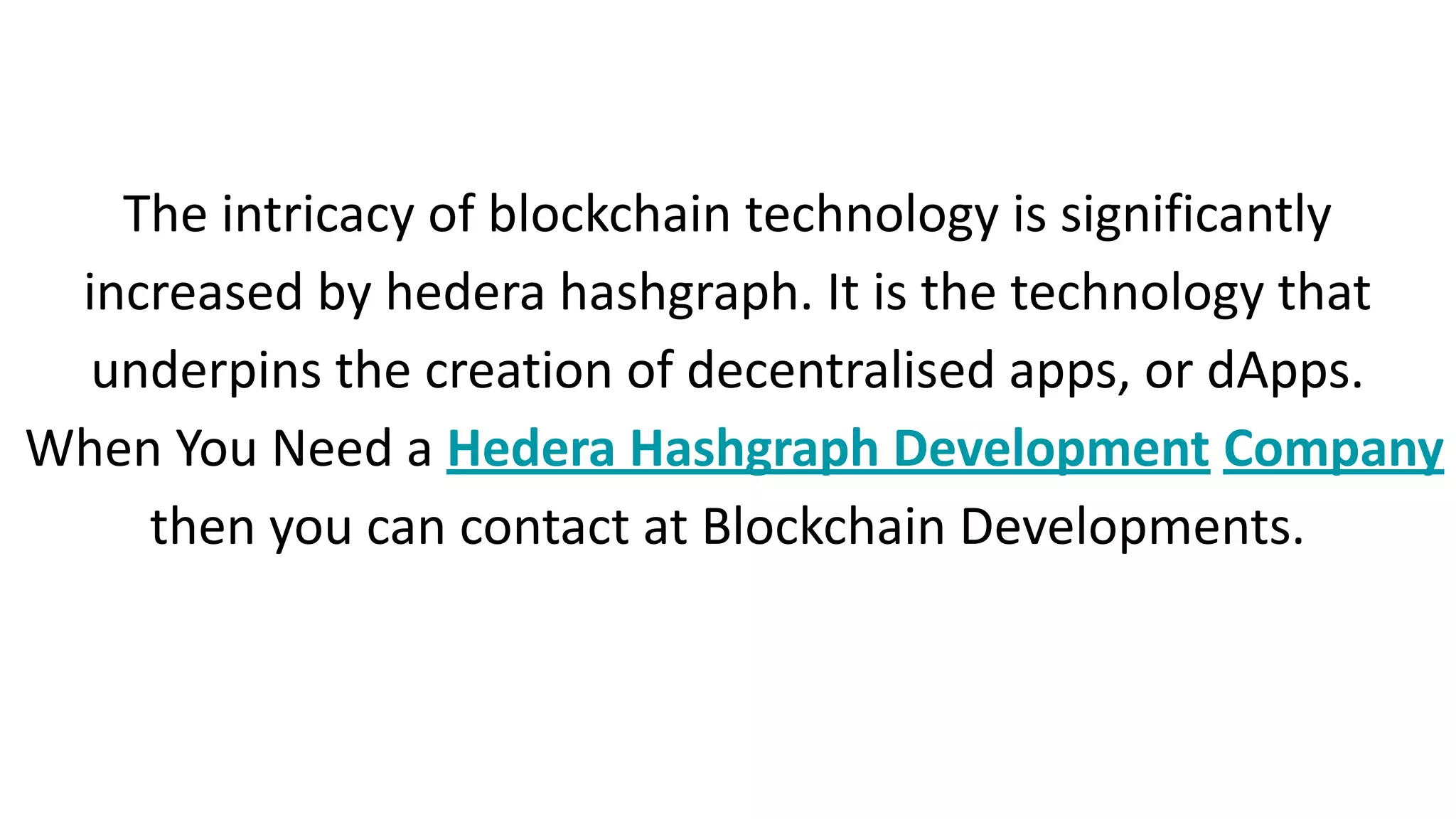 What Is Hedera Hashgraph? | PDF