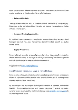 What is Hedging ? - An Ultimate Guide | PDF