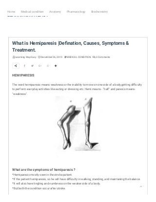 Living With Hemiplegia And Hemiparesis: Causes, Treatment – GKAALN