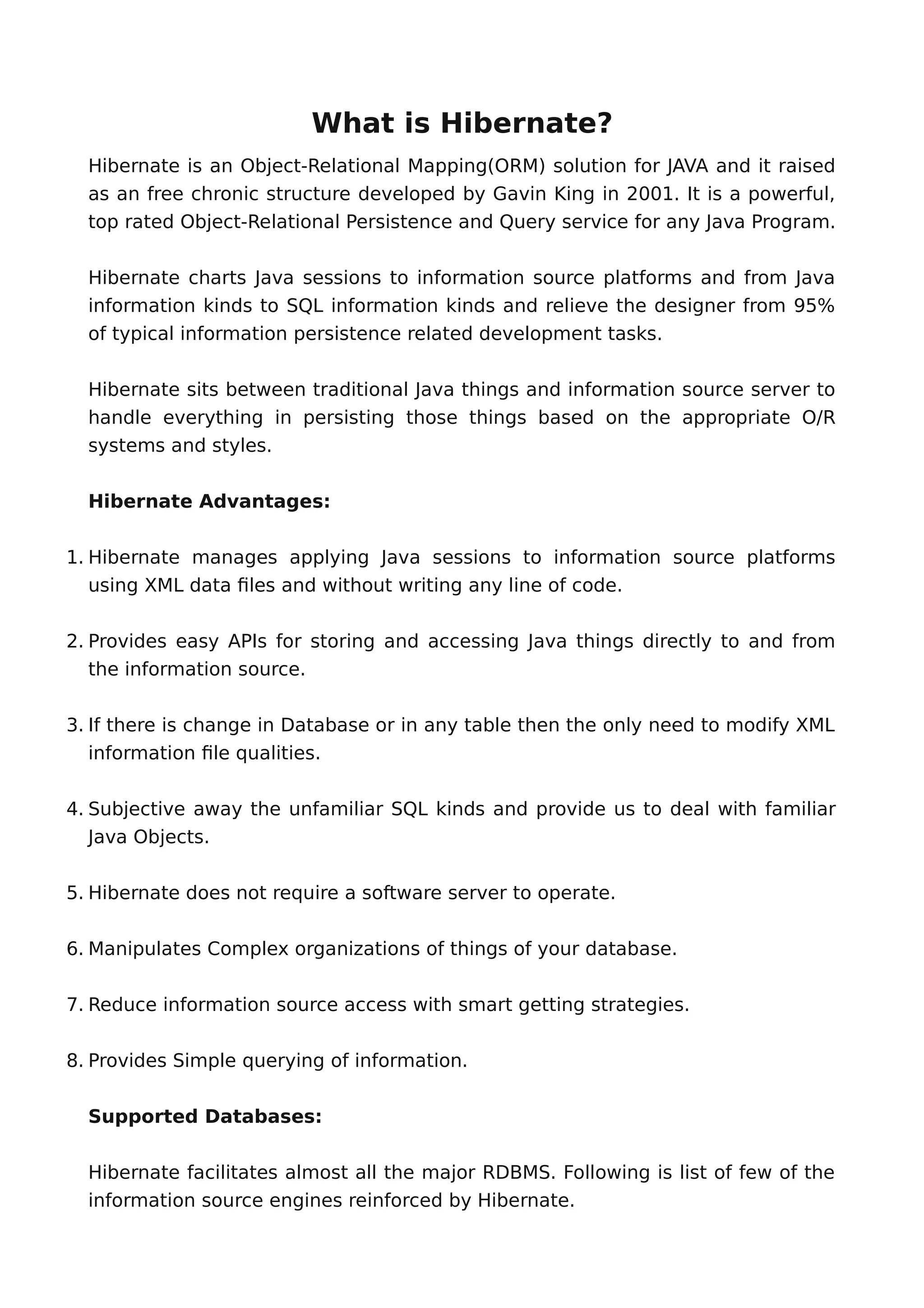 What is hibernate? | PDF