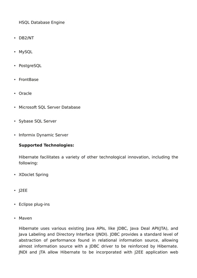 What is hibernate? | PDF