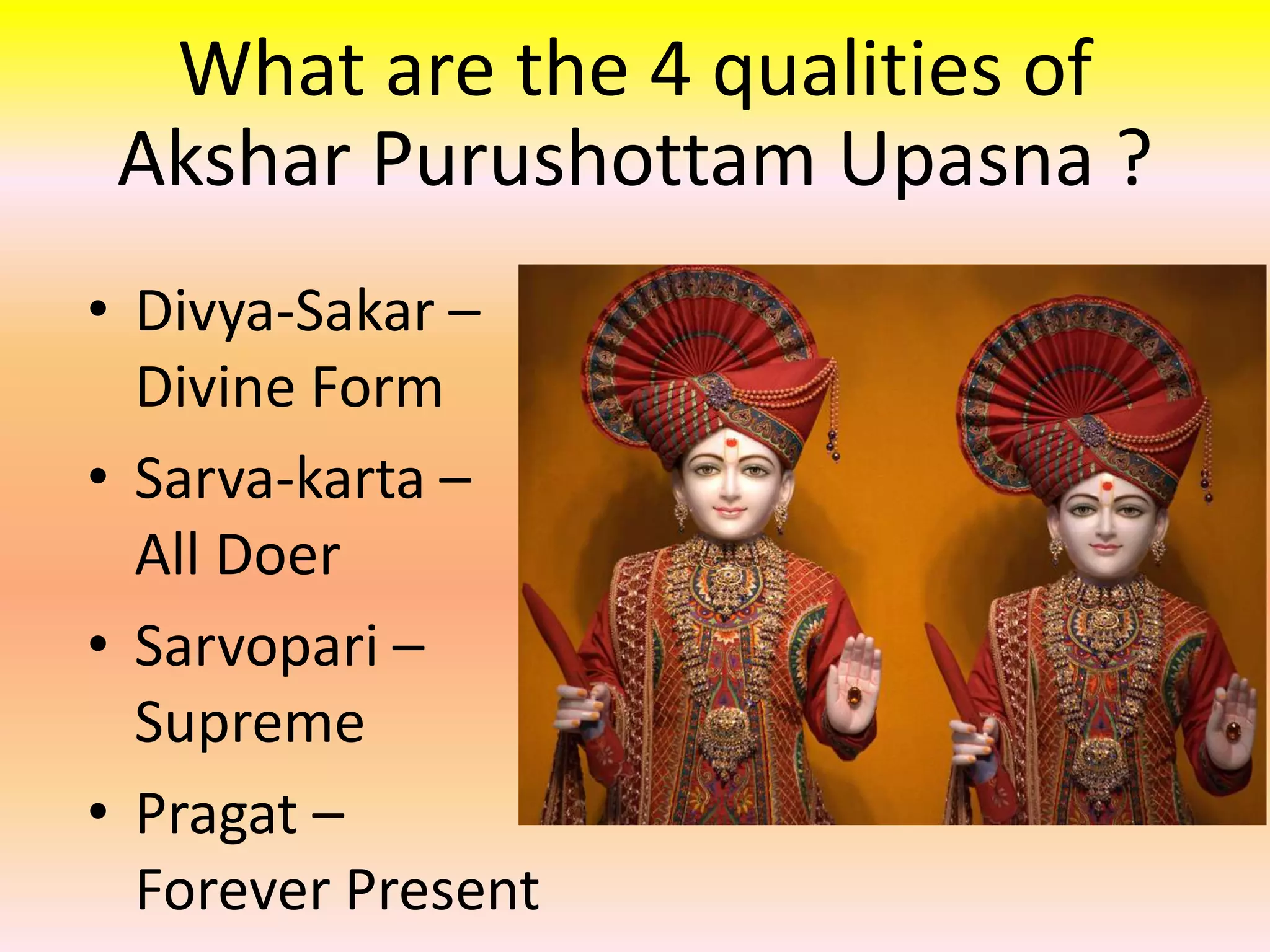 BAPS Swaminarayan Sanstha | PPTX