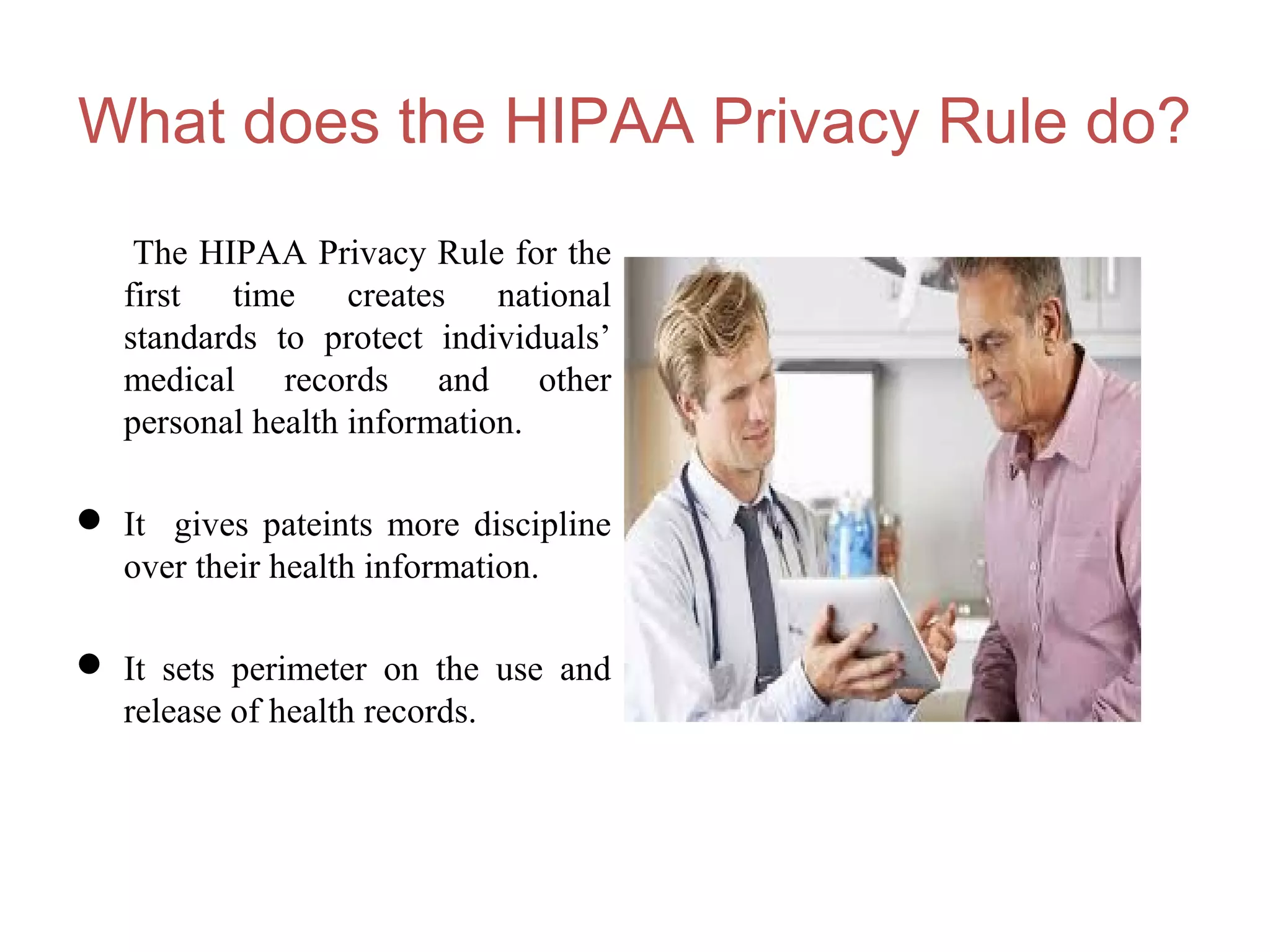 What is hipaa | PPT