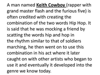 What is hip hop | PPTX