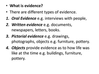 What is history | PPTX