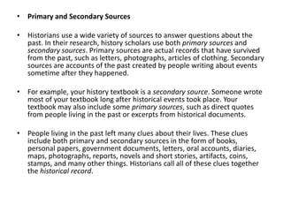 What is history | PPTX