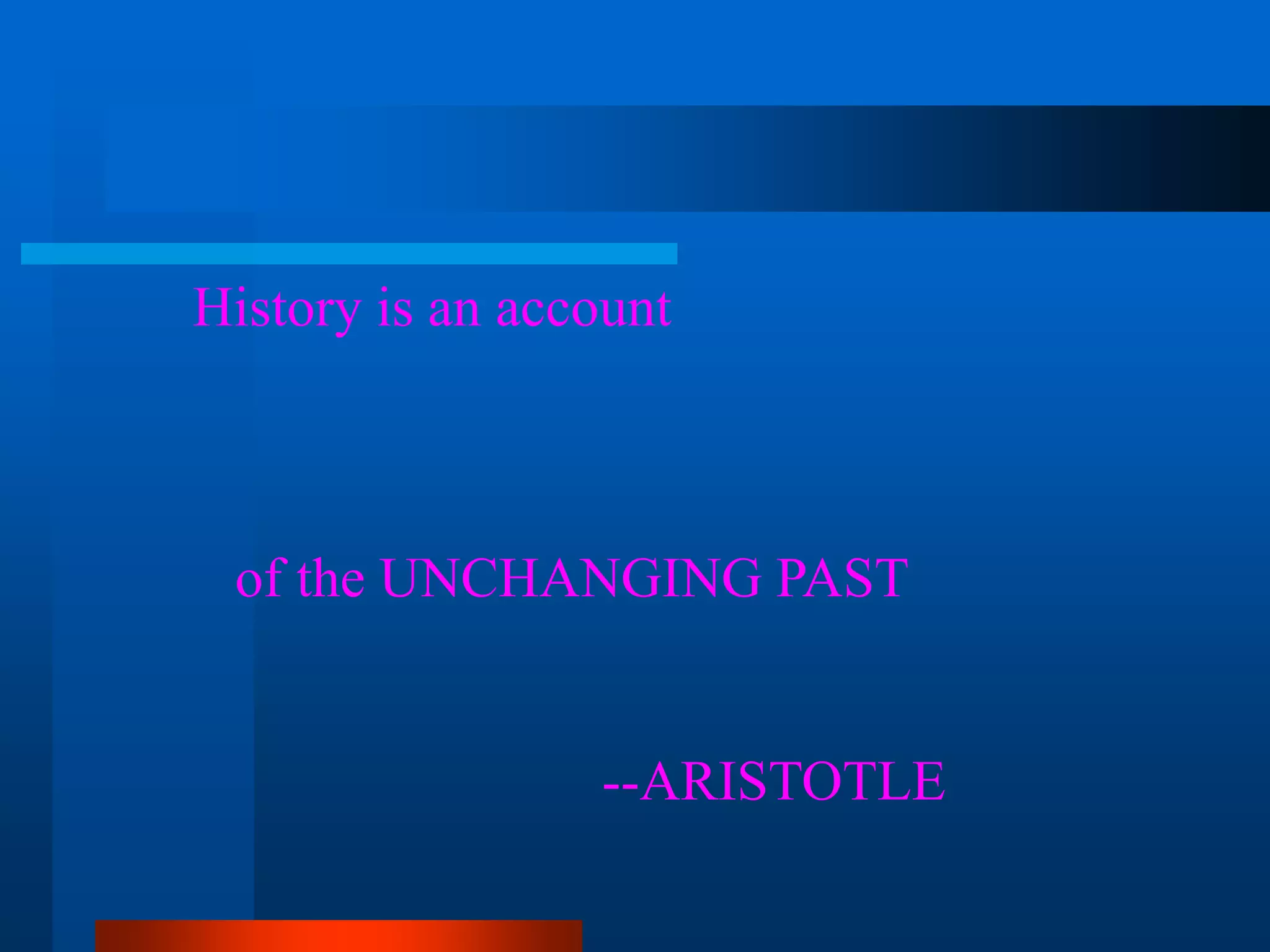 What is History.ppt
