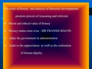 What is History.ppt