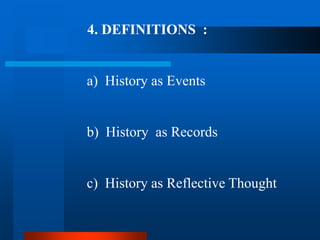 What is History.ppt