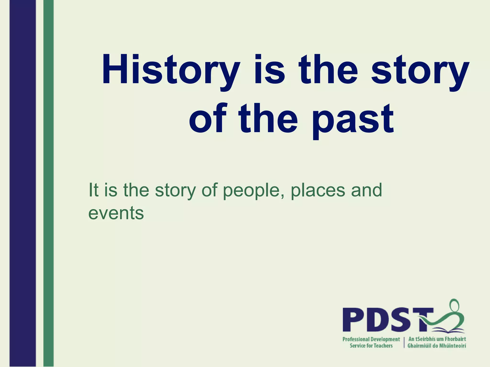 What is history.ppt