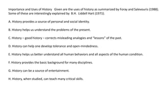 What is History GE112.pptx