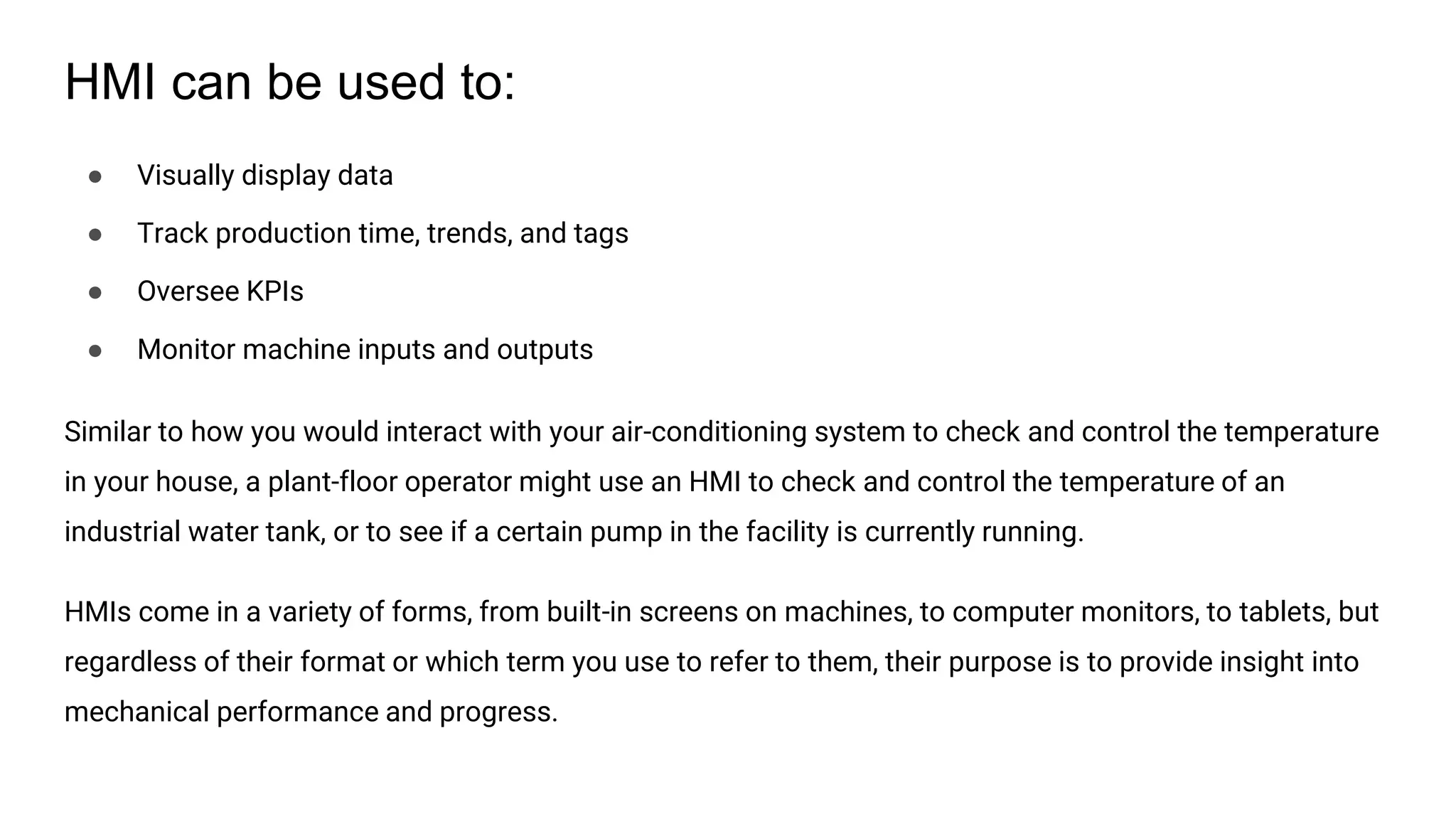 What is hmi | PPTX