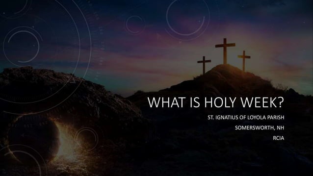 What is Holy Week | PPTX