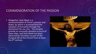 What is Holy Week | PPTX