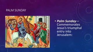 What is Holy Week | PPTX