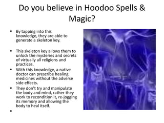 What is hoodoo magic and spells | PPTX