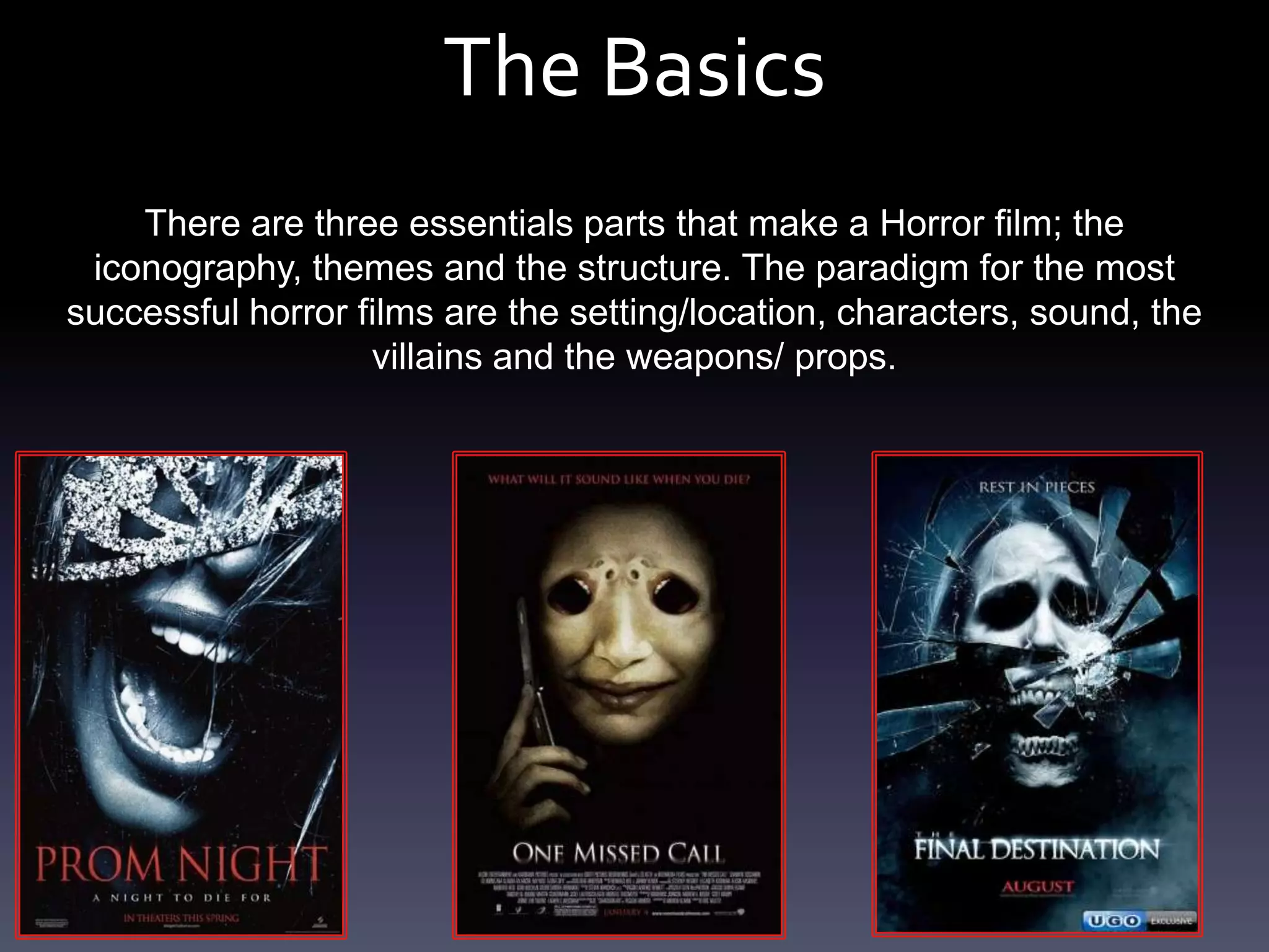 What is horror? | PPTX