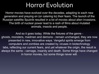 What is horror? | PPTX