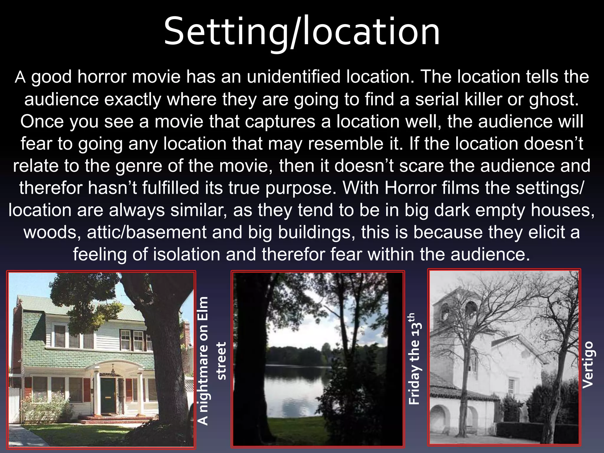 What is horror | PPT