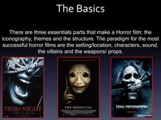 What is horror | PPT