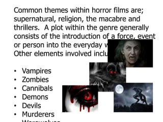 What is horror | PPT