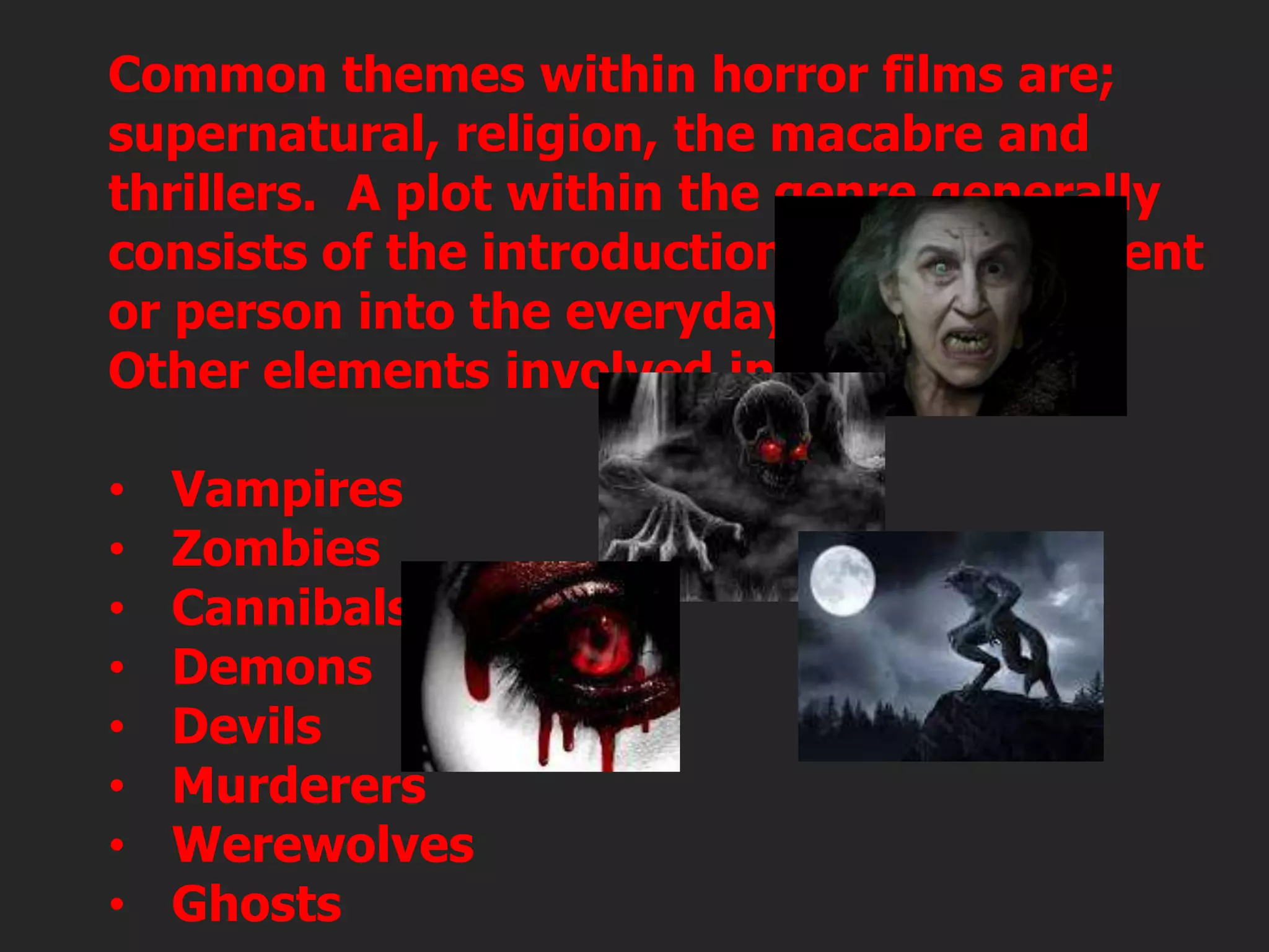 What is horror1 | PPTX