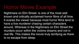 Horror Genre Presentation | PPTX