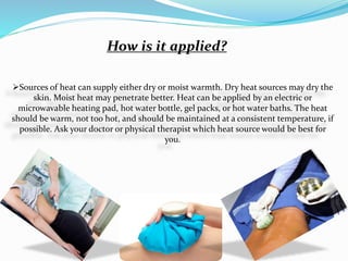 What Is Hot & Cold Therapy & How To Apply? | PPTX