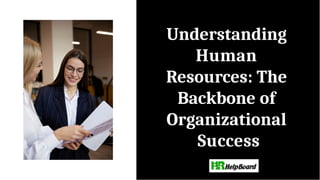 What is Human Resource its Meaning and Definition | PPTX